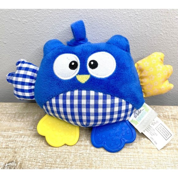 Le Bebe | Toys | Le Bebe Favorite Pull Down Vibrating Wiggler Blue Owl ...
